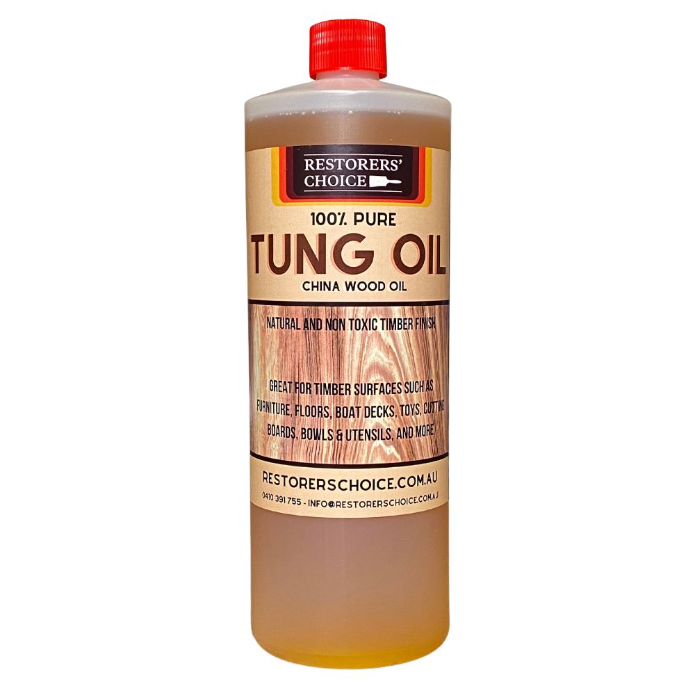 Restorers Choice 100% Pure Tung Oil for Natural Timber Finish