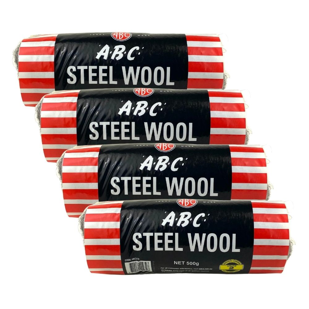 ABC Steel Wool BULK 4x 500g Hanks ANY GRADE – Restorers Choice