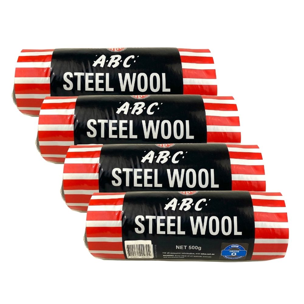 ABC Steel Wool BULK 4x 500g Hanks ANY GRADE – Restorers Choice
