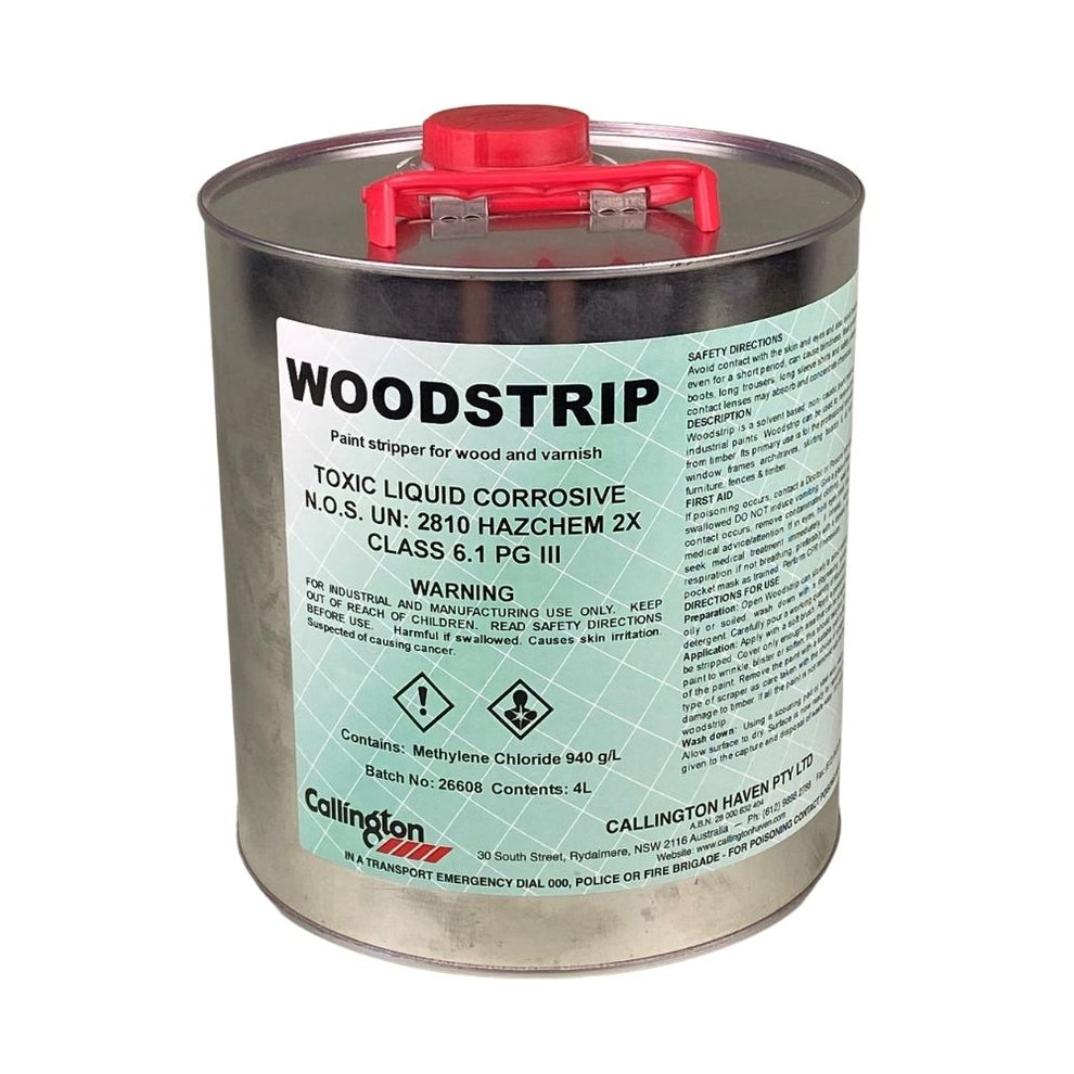 WoodStrip Paint Stripper – Callington Haven 1L 4L 20L – Restorers Choice
