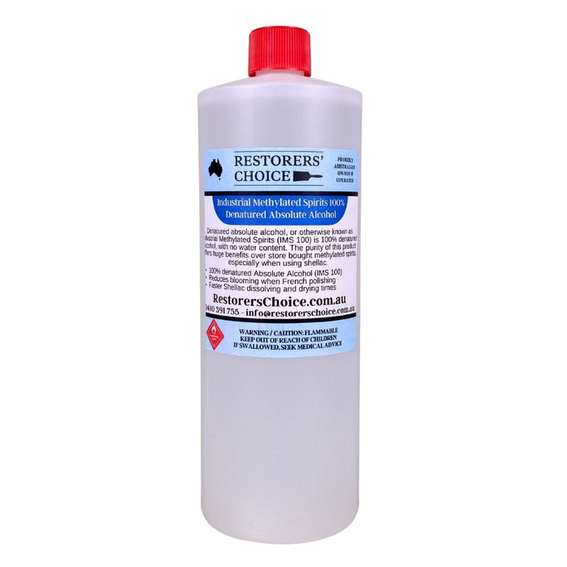 Denatured Absolute Alcohol – DAA 100% – Restorers Choice