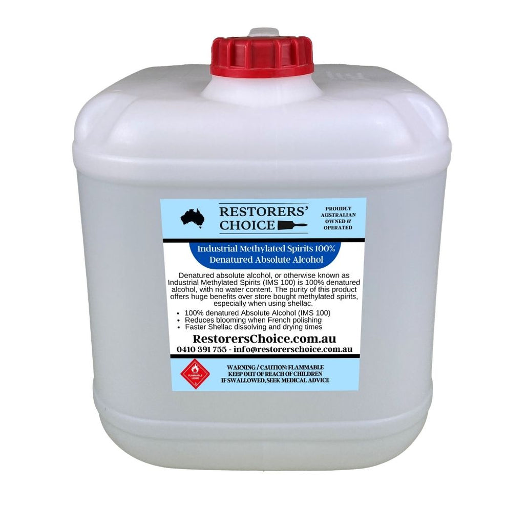Denatured Absolute Alcohol – DAA 100% – Restorers Choice