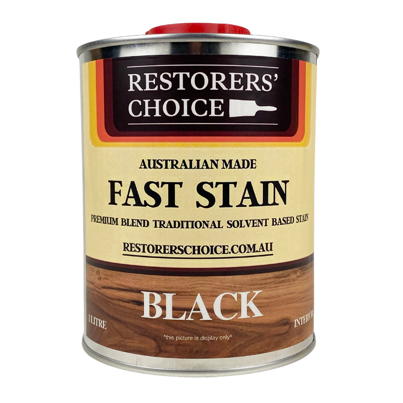 Timber Stain 1 Litre Solvent Based Fast Stain 6 Classic Colours – Restorers Choice